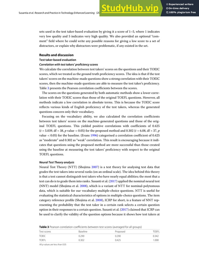 Automatic Distractor Generation For Multiple Choice English Vocabulary Questions Pdf