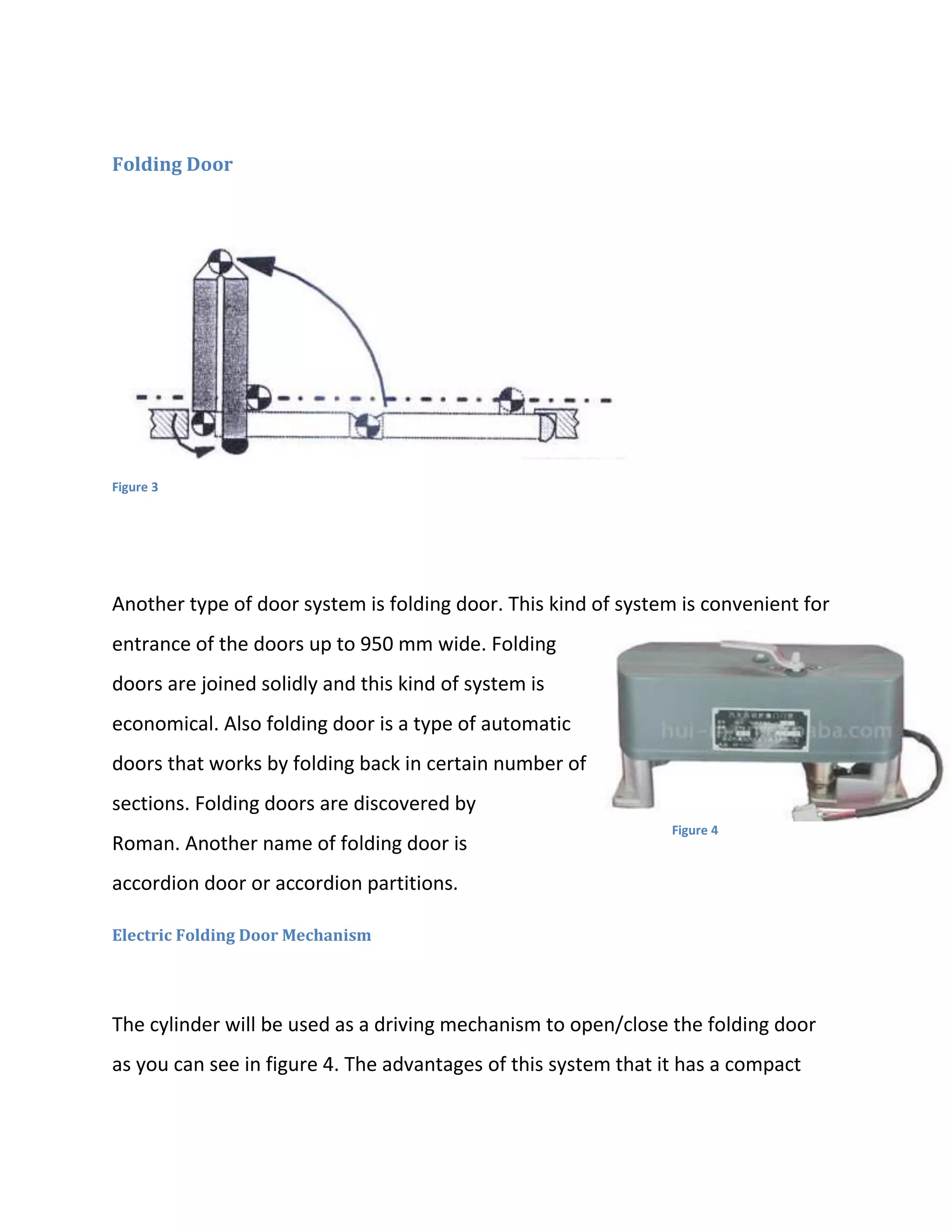Automatic door system of bus door | PDF