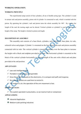 Automatic double axis welding machine7 | DOCX | Robotics | Technology & Computing