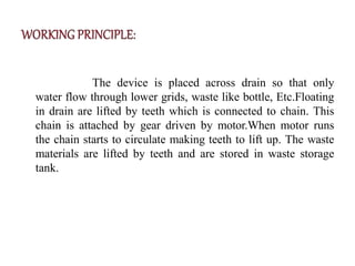 Automatic Drain Cleaner System..pptx