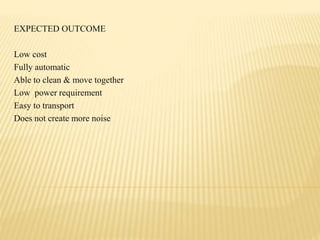 Automatic drain cleaning system | PPTX