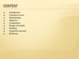 Automatic drain cleaning system | PPTX