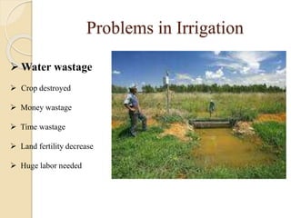 Automatic drip irrigation system | PPTX