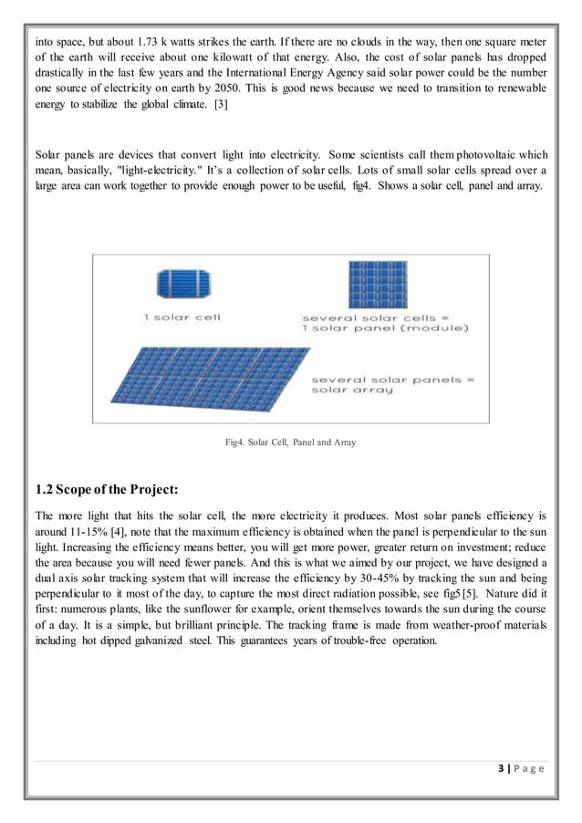 Automatic dual axis solar tracking system(eee499.blogspot.com) | PDF