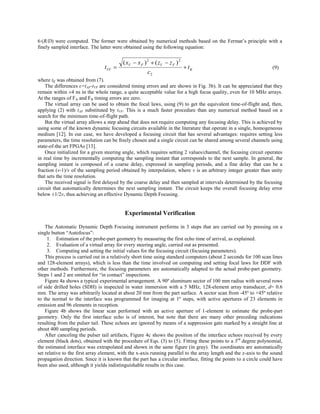 Automatic dynamic depth focusing for ndt | PDF