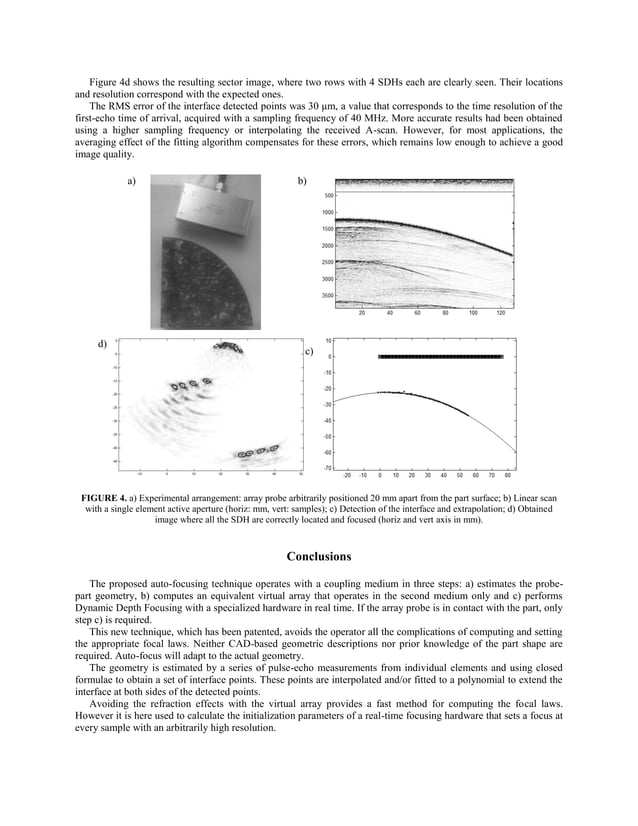 Automatic dynamic depth focusing for ndt | PDF