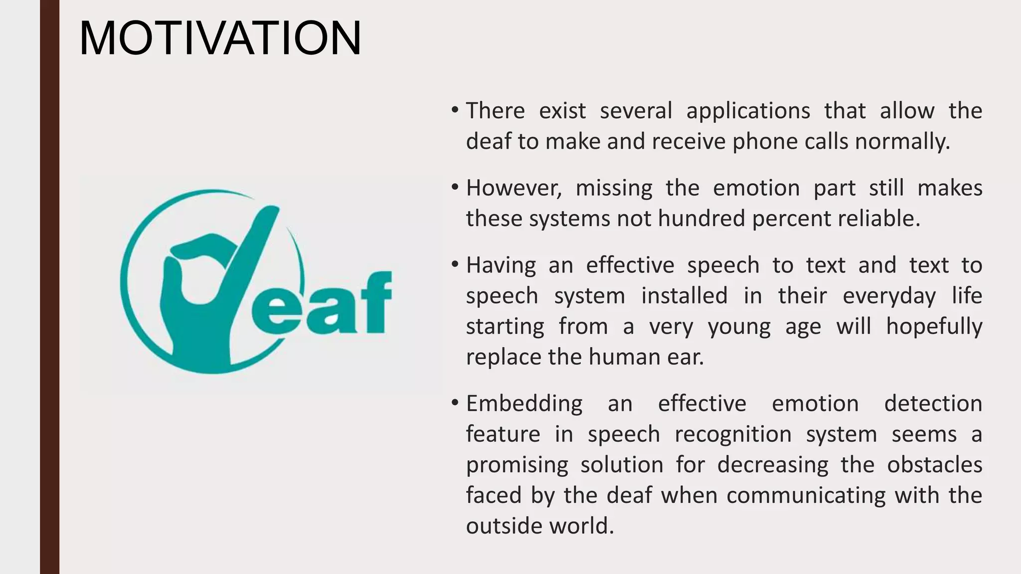 Automatic emotion recognition | PPTX