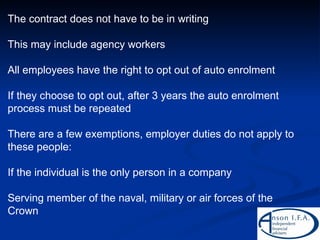 Automatic Enrolment | PPT