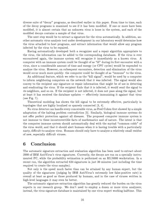 Automatic extraction of computer virus signatures | PDF