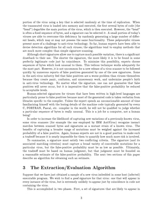 Automatic extraction of computer virus signatures | PDF