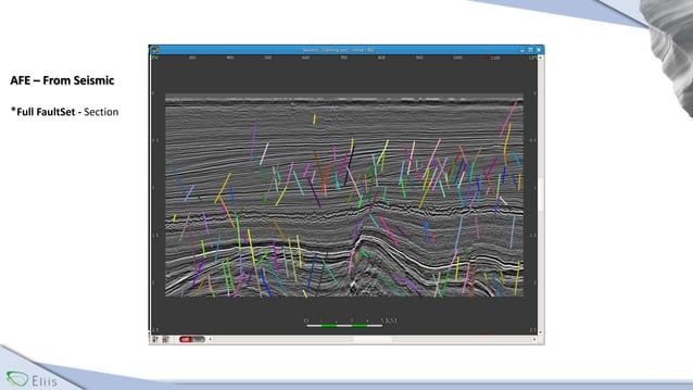 Automatic Fault Extraction Workflow Pptx Geology Science