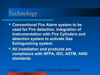 Automatic fire extinguishing system | PPT