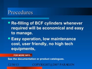 Automatic fire extinguishing system | PPT