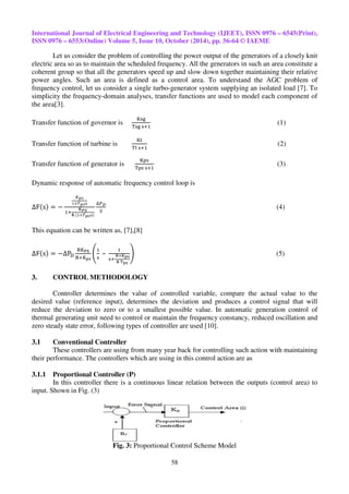 Automatic generation control of thermal generating unit by using ...