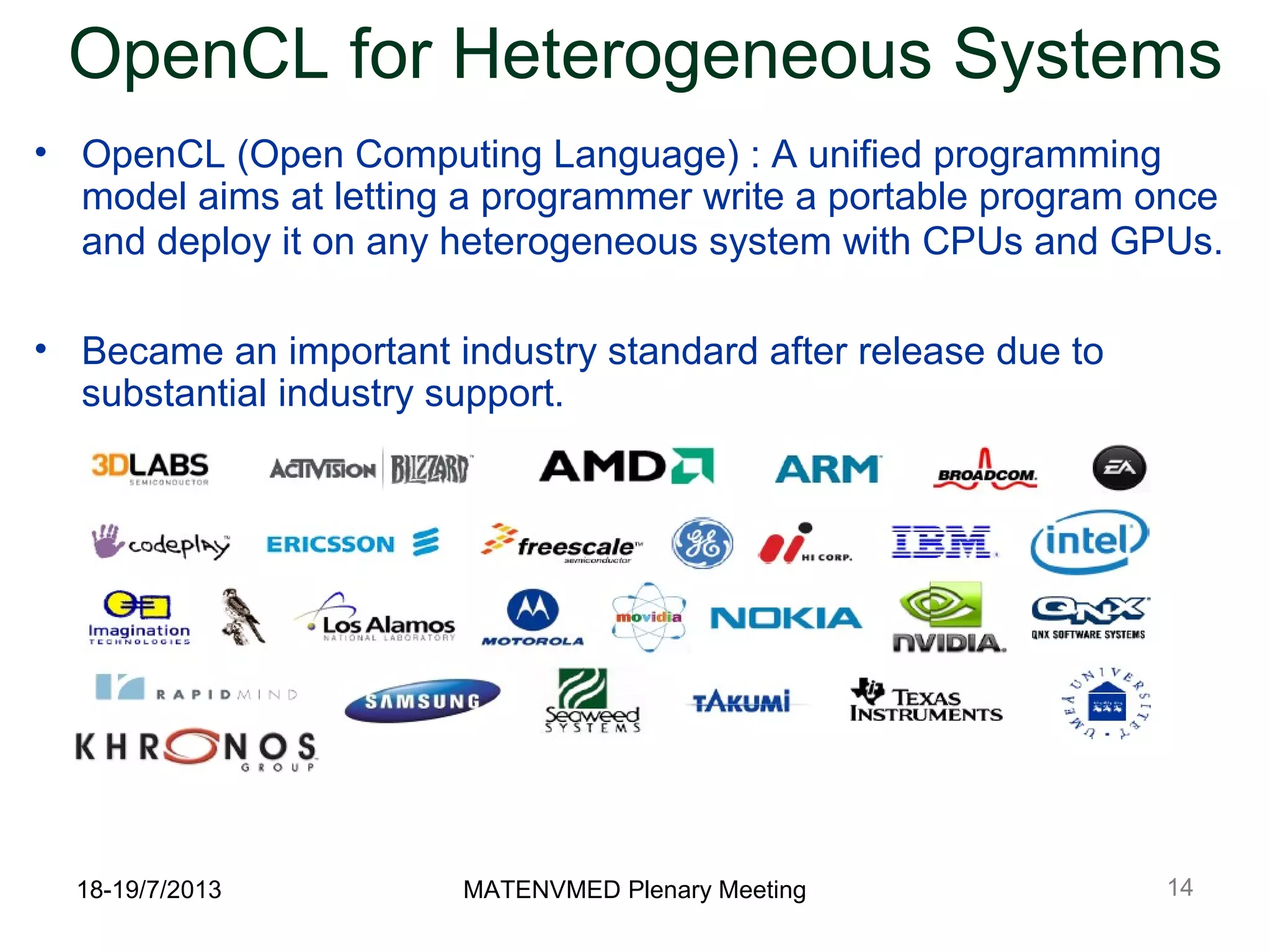 Automatic Generation Of Platform Architectures Using Open Cl And Fpga