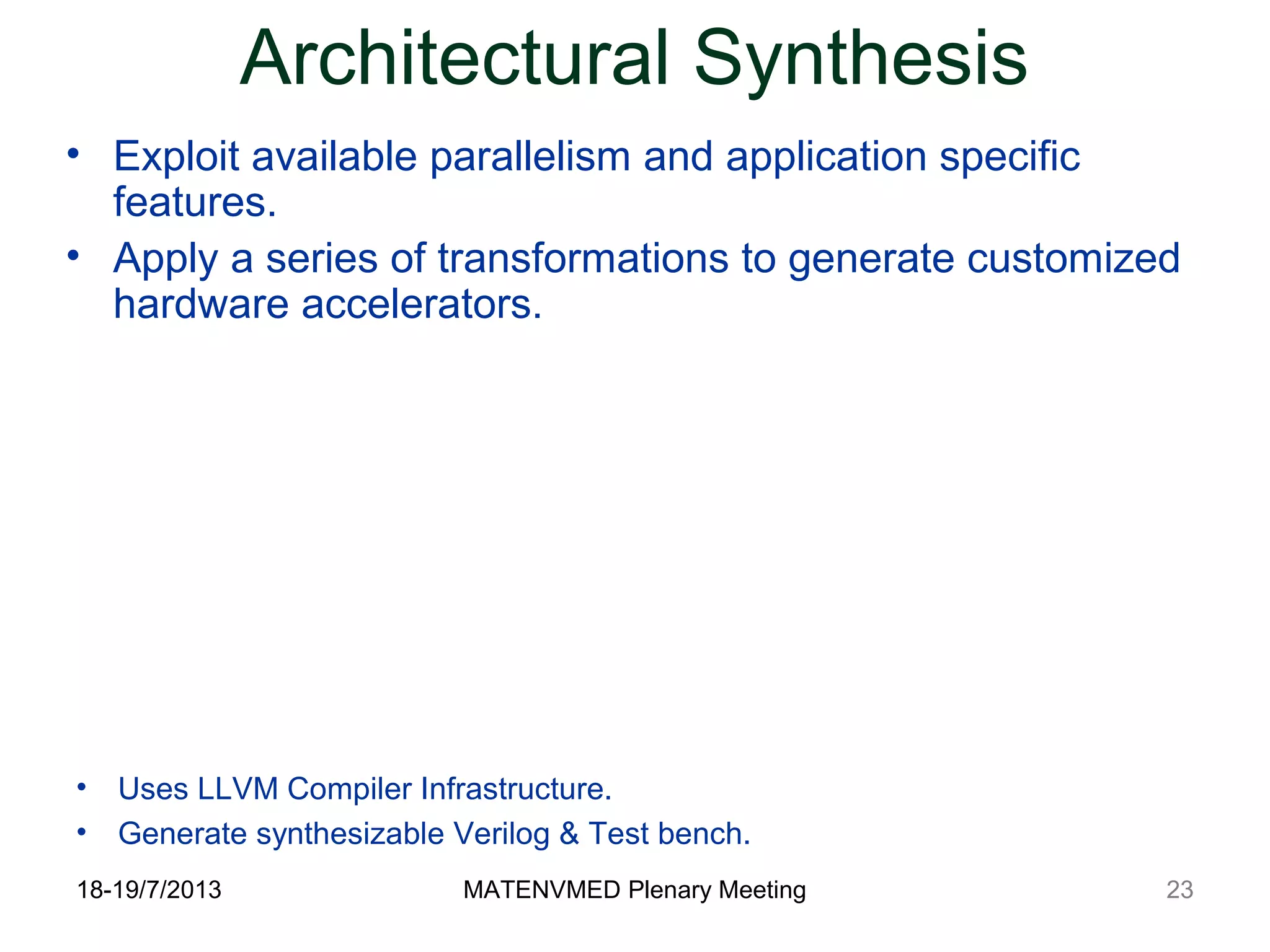 Automatic Generation Of Platform Architectures Using Open Cl And Fpga 5874