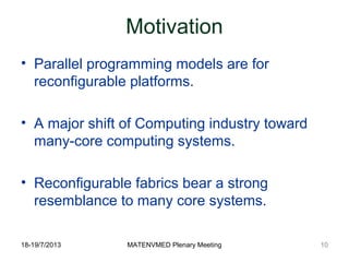 Automatic generation of platform architectures using open cl and fpga ...