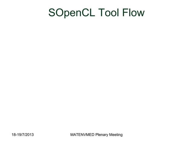 Automatic Generation Of Platform Architectures Using Open Cl And Fpga 9110