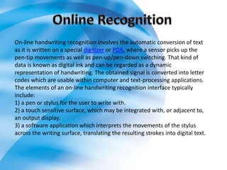 Handwritten Character Recognition | PPT | Free Download