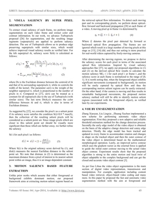 Automatic identification of animal using visual and motion saliency | PDF