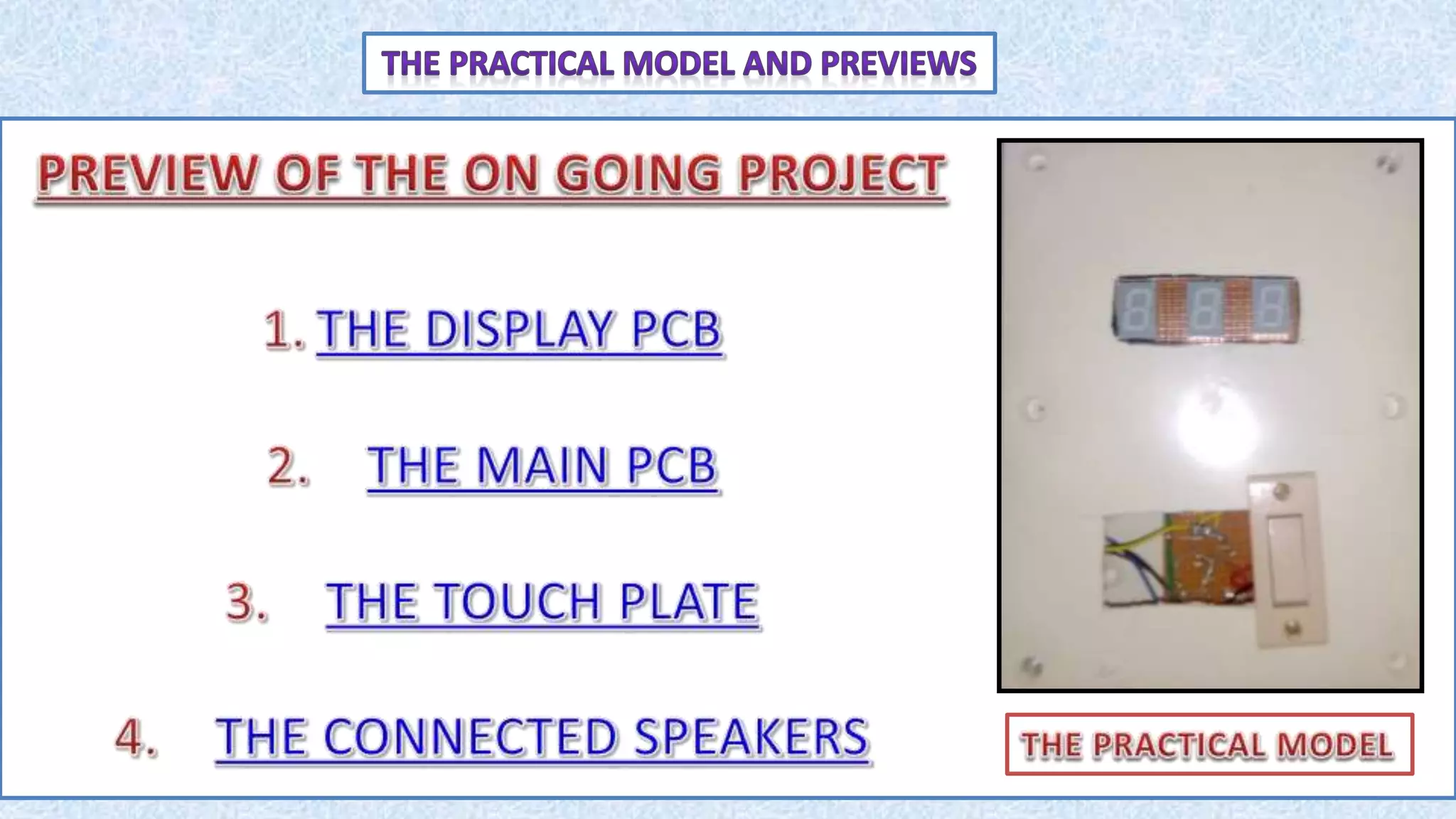 Automatic IN/OUT Indicator with Doorbell | PPT