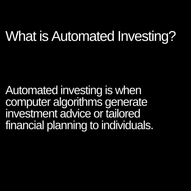 Automatic Investing 101 | PDF