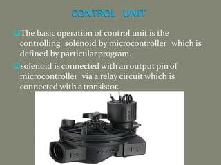 Automatic irrigation system | PPTX