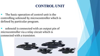 Automatic irrigation system by using 8051 | PPTX