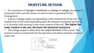 Automatic irrigation system by using 8051 | PPTX