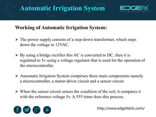 Automatic Irrigation System | PPTX