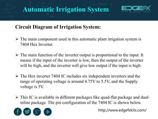 Automatic Irrigation System | PPTX