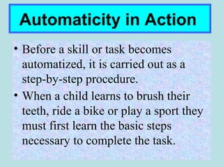 Automaticity | PPT