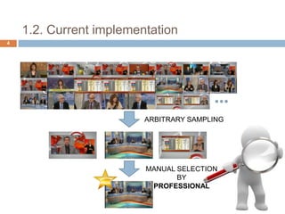 Automatic Keyframe Selection based on Mutual Reinforcement Algorithm | PPT
