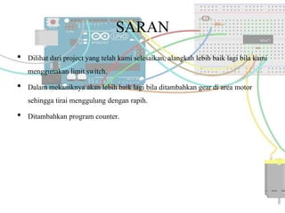 Automatic Lamp and Gordyn Using Arduino UNO | PPTX