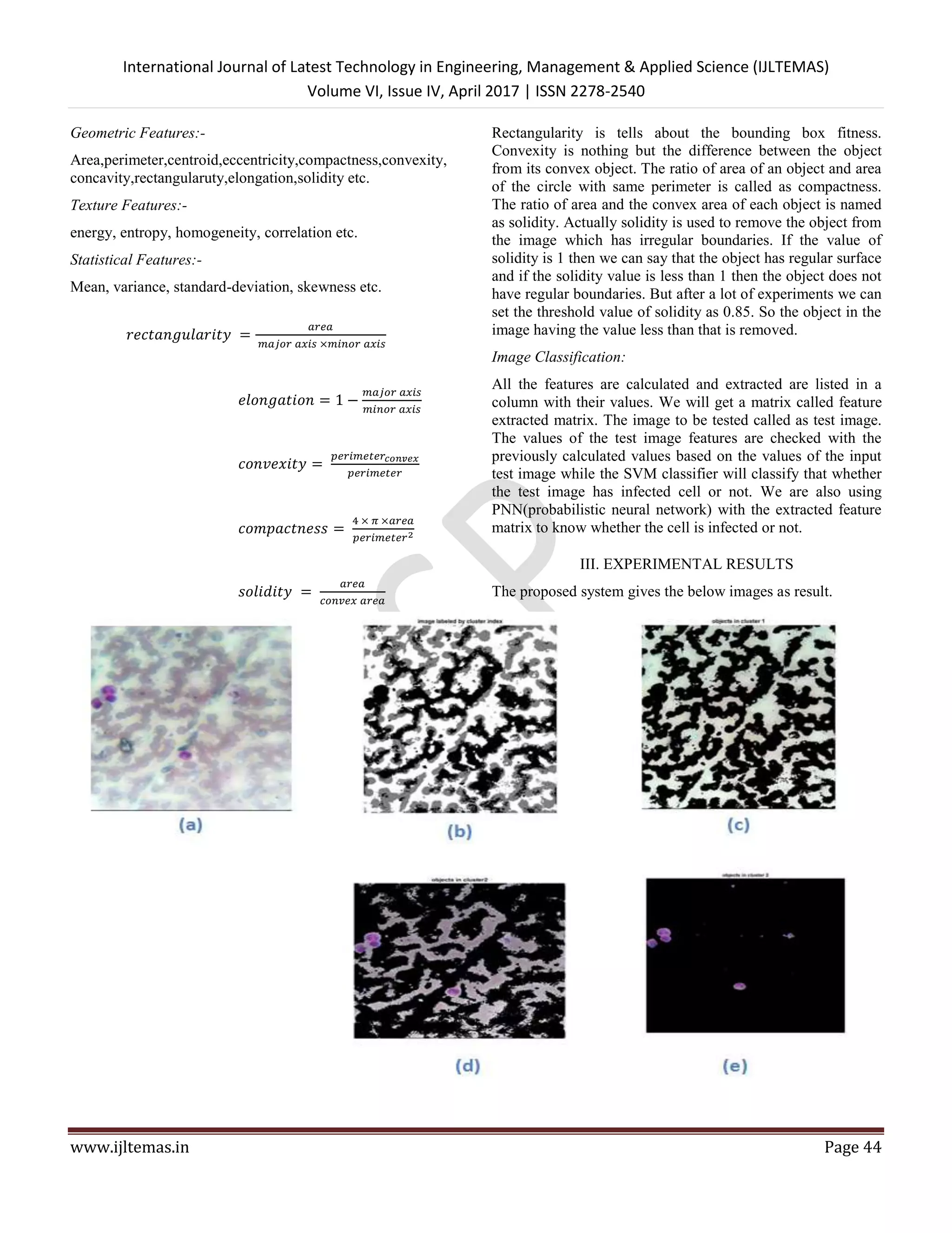 Automatic leukemia detection using image processing technique | PDF