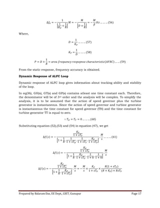 Automatic load frequency control | PDF