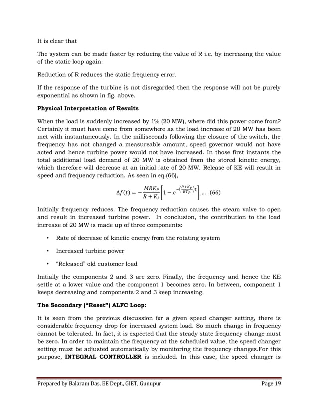 Automatic load frequency control | PDF