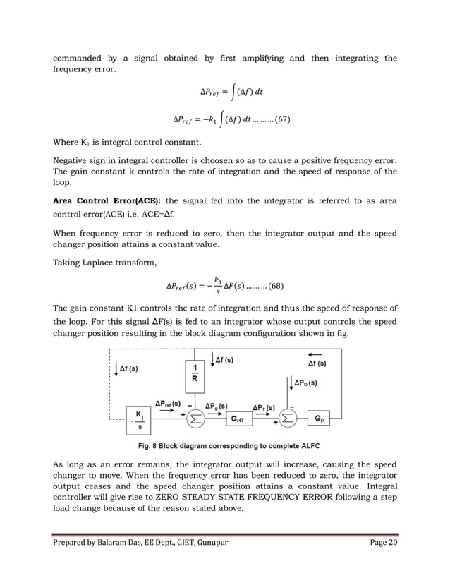 Automatic load frequency control | PDF