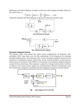 Automatic load frequency control | PDF
