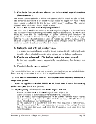 Automatic load frequency control | PDF