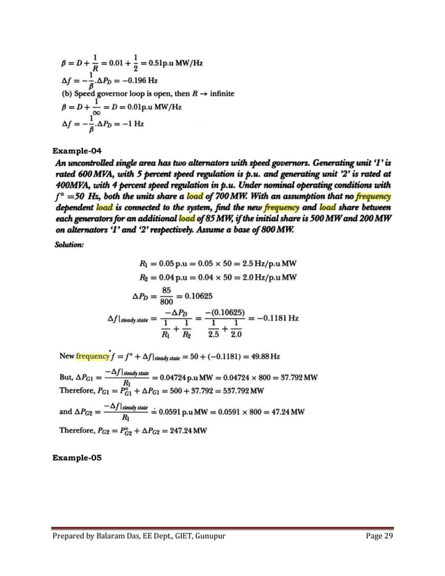 Automatic load frequency control | PDF