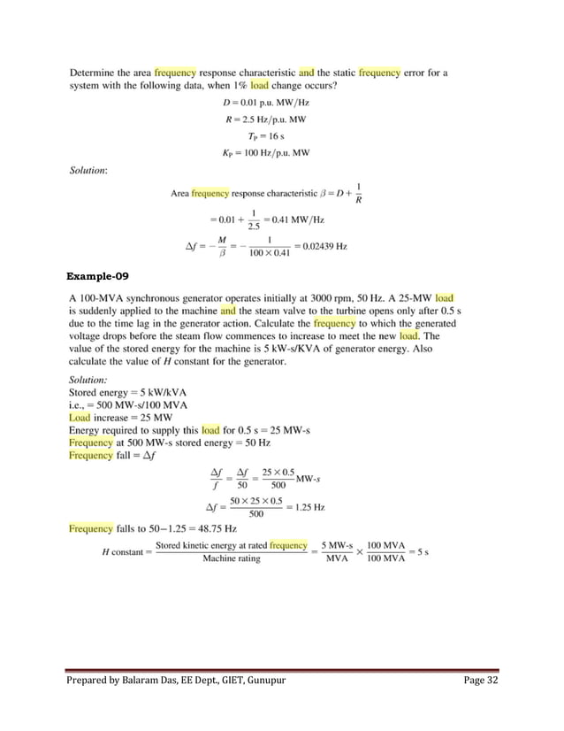Automatic load frequency control | PDF