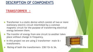 Automatic load sharing of transformer using microcontroller | PPTX
