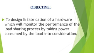 Automatic load sharing of transformer using microcontroller | PPTX