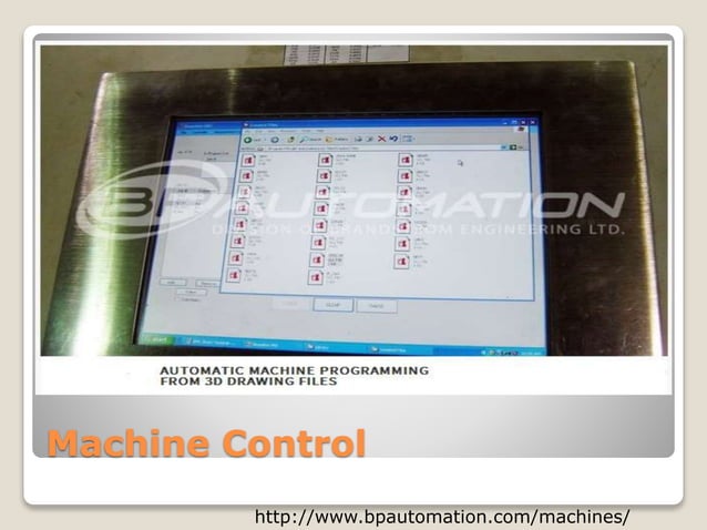 Automatic Machine Control System | PPT