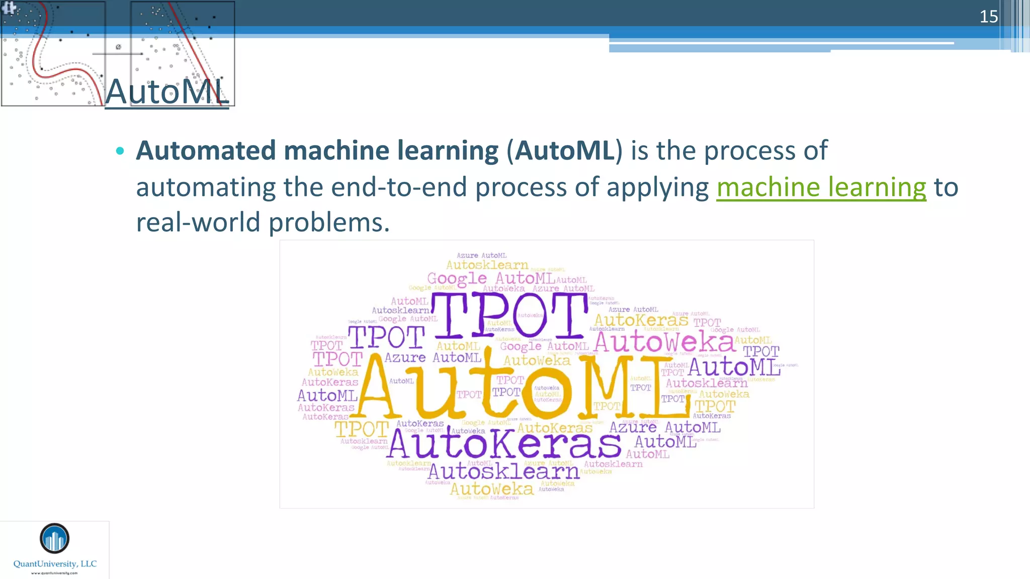 Automatic machine learning (AutoML) 101 | PDF | Artificial Intelligence | Technology & Computing
