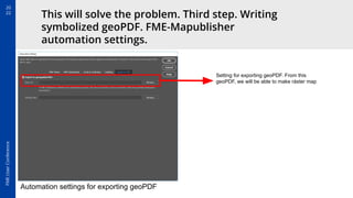 Automatic Map Production on a 1 to 25,000 scale. Simbology and Raster ...