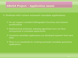 Automatic metadata generation | PPTX | Web Design and HTML | Internet