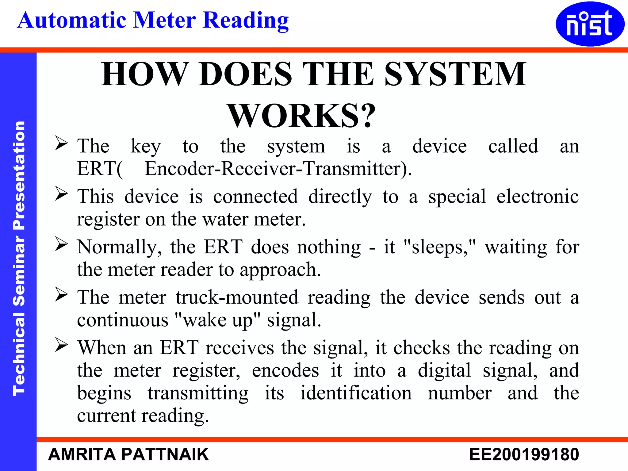 Automatic meter reading | PPT