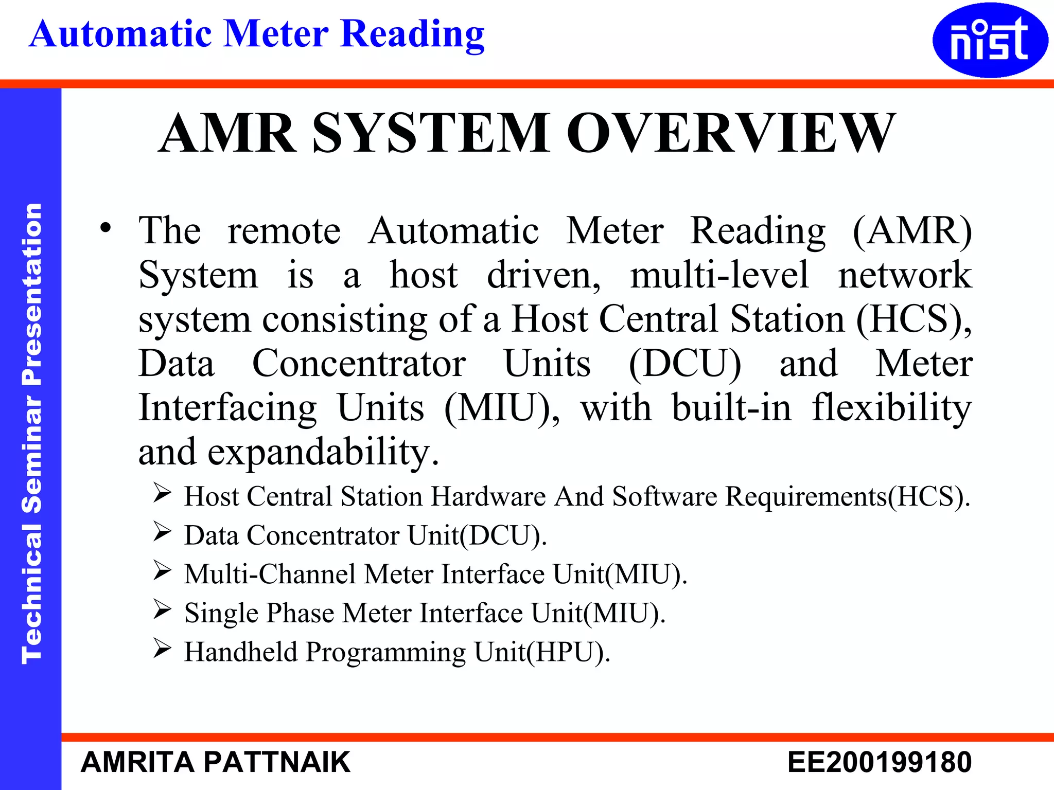 Automatic meter reading | PPT